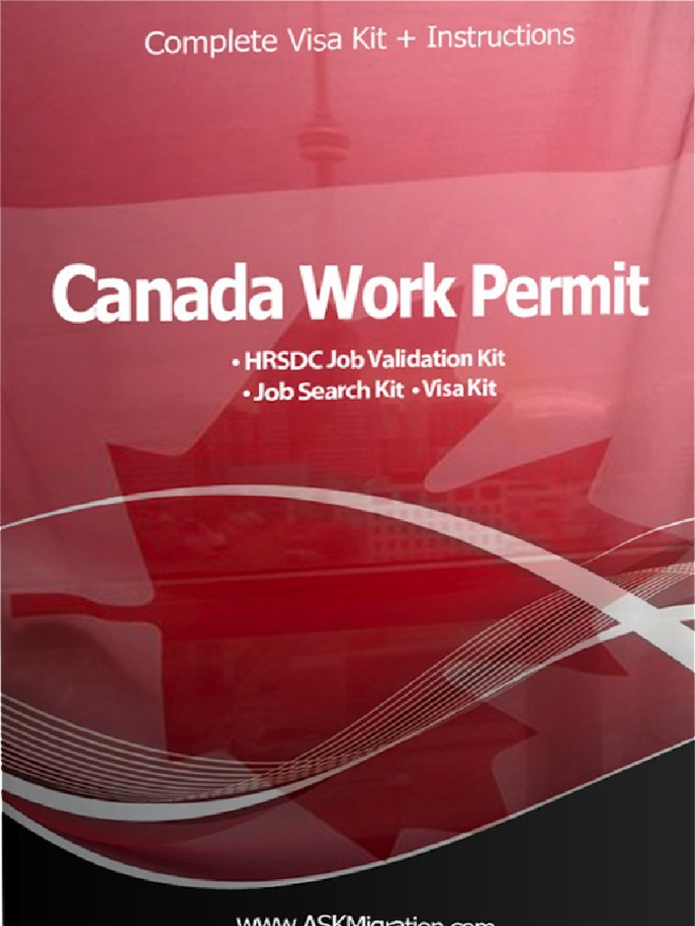 Canada Work Permit Kit | PDF | Résumé | Foreign Worker