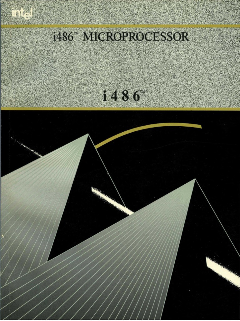 I486 Data Sheet Apr89 | PDF | Cpu Cache | Digital Electronics