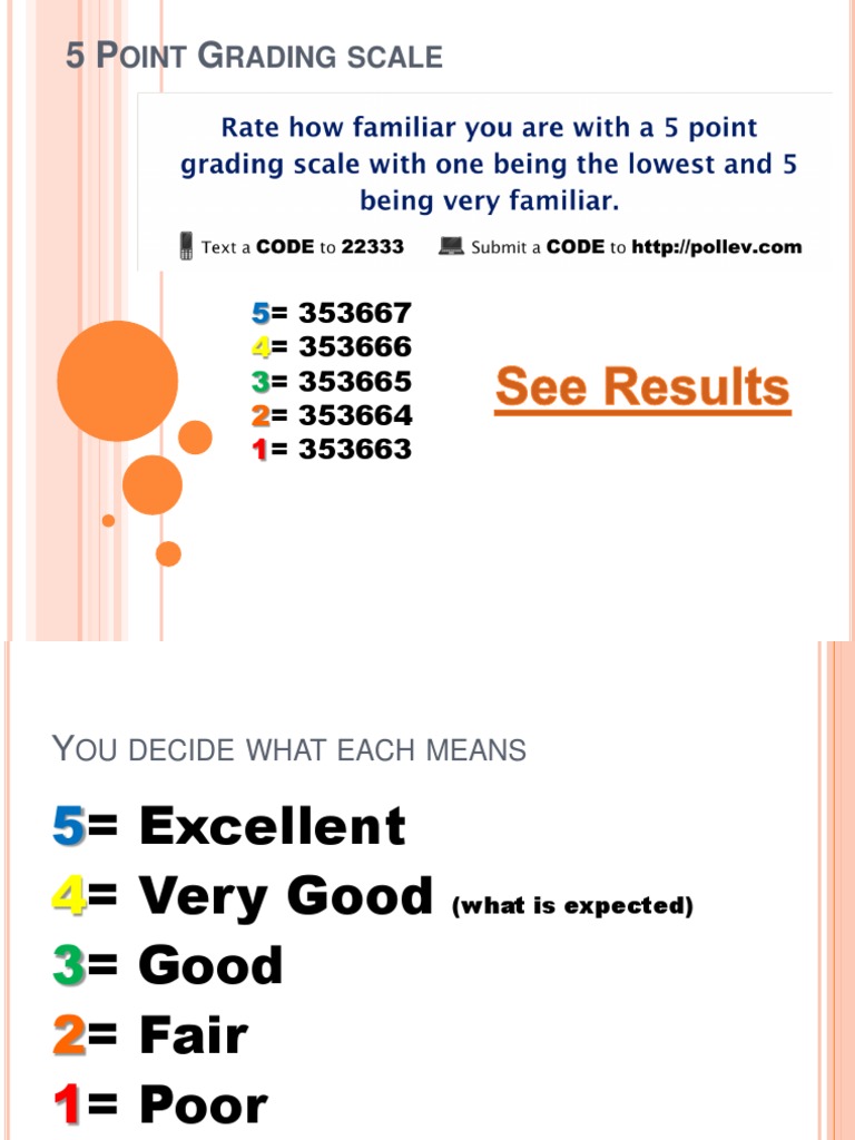 5 Point Grading Scale | Download Free PDF | Educational Assessment ...
