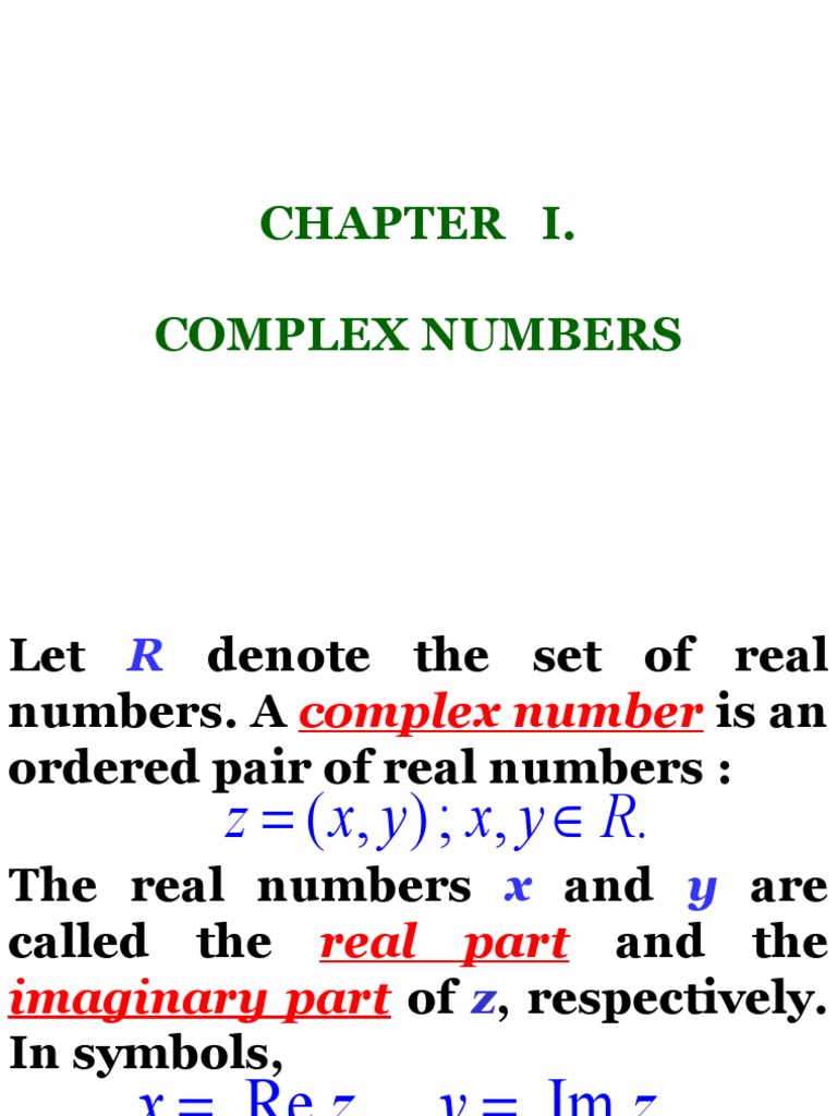 Intro | PDF | Complex Number | Integer