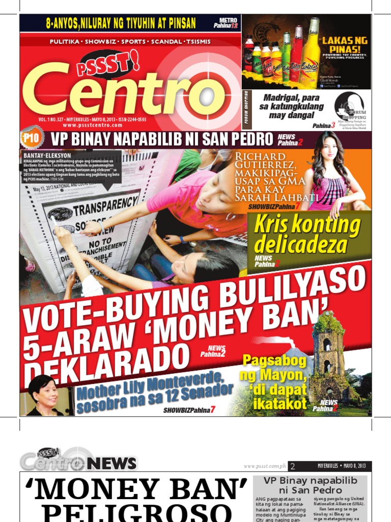 PSSST Centro May 08 2013 Issue | PDF