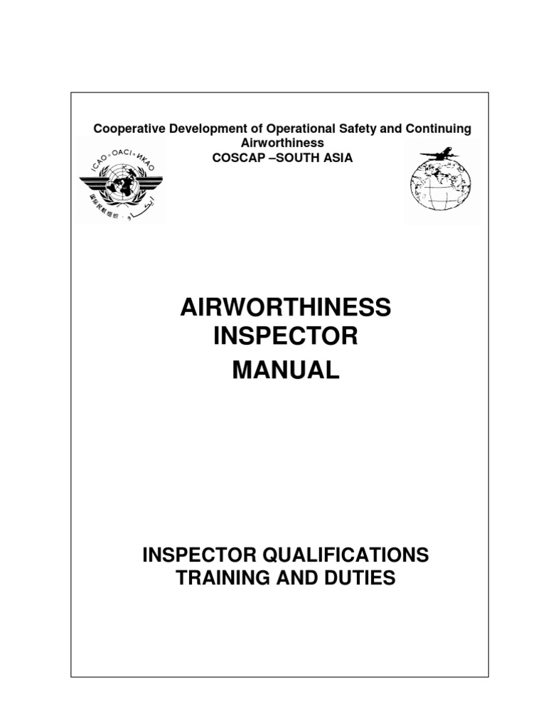 Airworthiness Inspector Manual | PDF | Federal Aviation Administration ...