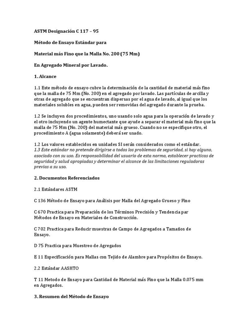 Normas Astm | PDF