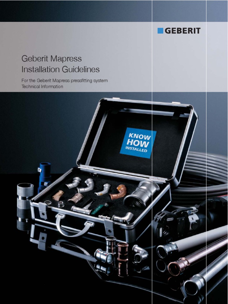 Piping - Mapress Installation Guidelines | PDF | Pipe (Fluid Conveyance ...