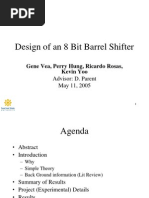 Design of 4 Bit Barrel Shifter PDF | PDF | Logic Gate | Electronic Circuits