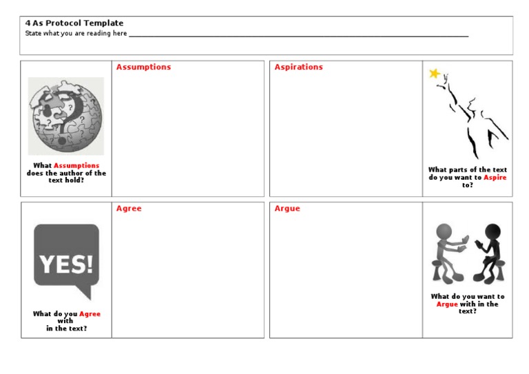 4as Protocol Worksheet | PDF