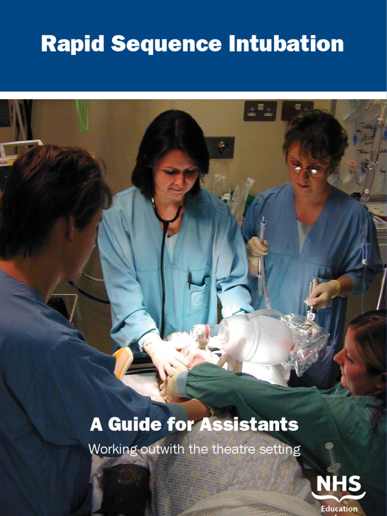 Rapid Sequence Intubation: A Guide For Assistants | PDF | Medical ...