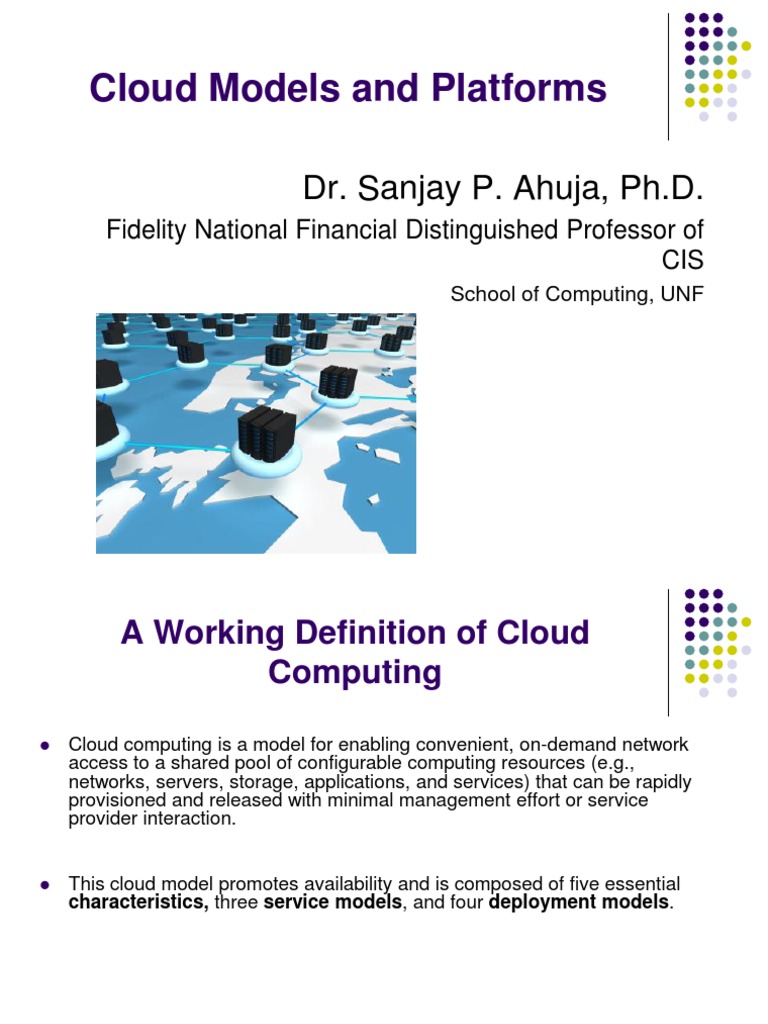 Cloud Models and Platforms | PDF | Cloud Computing | Platform As A Service
