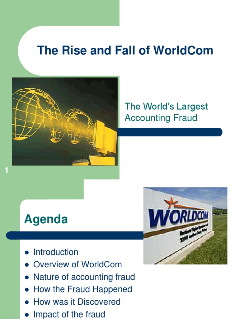 Rise & Fall of WorldCom | PDF | Audit | Stocks