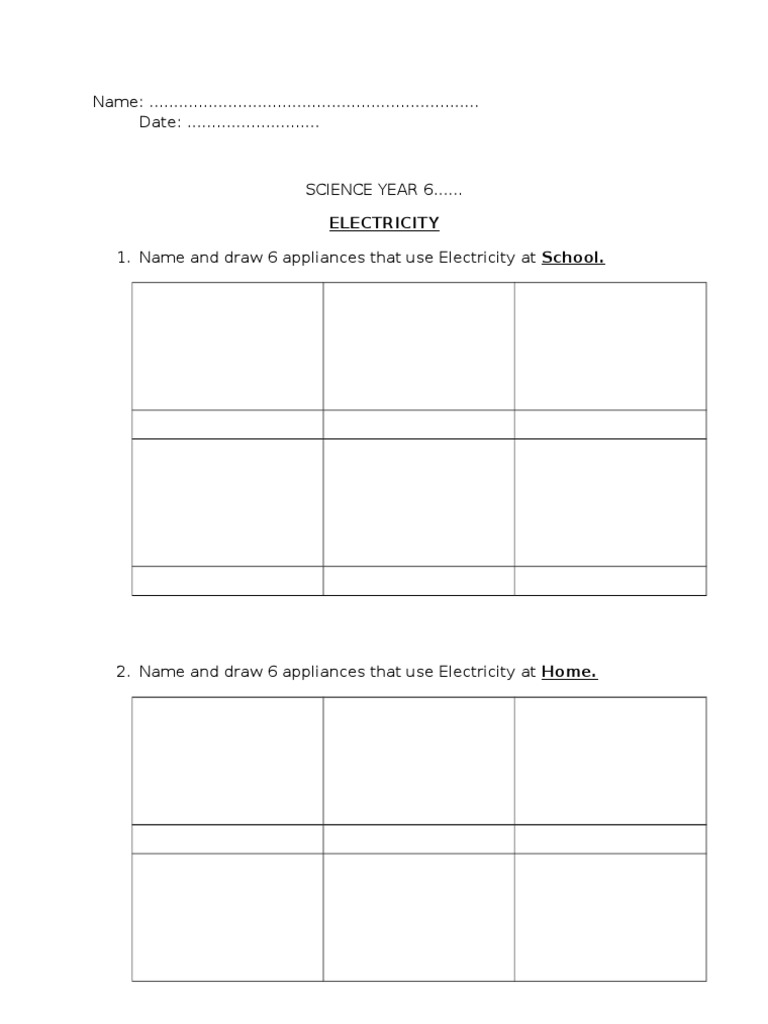 Electricity | PDF | Home & Garden