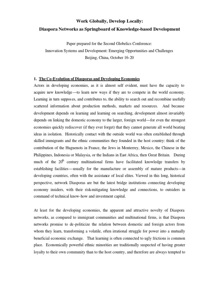 Work Globally Develop Locally | PDF | Armenia | China