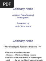 Sample Narrative Incident Reports | PDF | Injury | Human ...