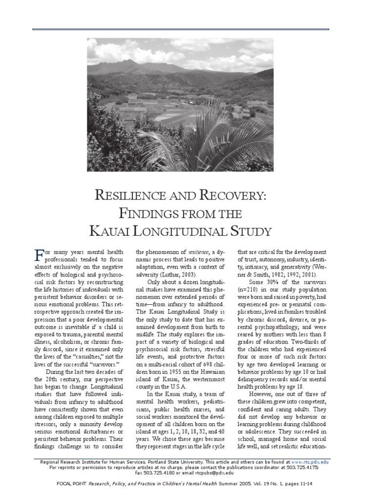 Fps 0504 | PDF | Psychological Resilience | Adolescence