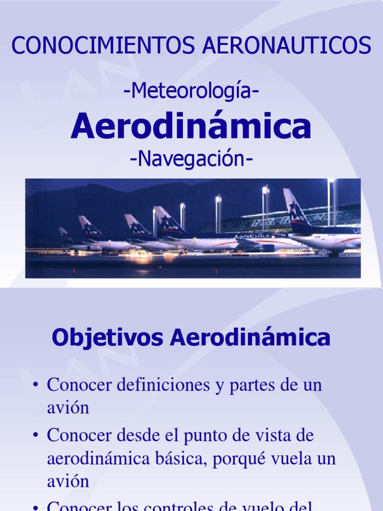 Aerodinamica Del Avion | PDF | Avión | Levantar (Fuerza)