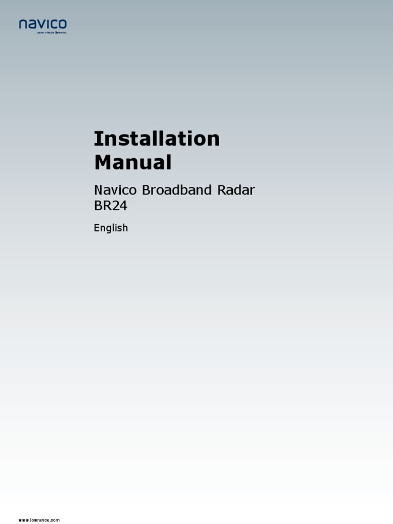 BR24 Broadband Radar | PDF | Electrical Connector | Transmitter