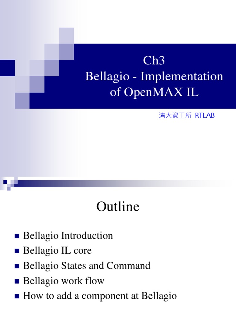 Explanation and Development Work of OpenMAX IL | PDF | Software ...