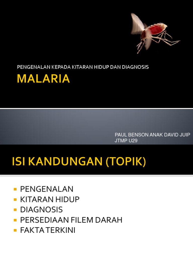 Malaria | PDF