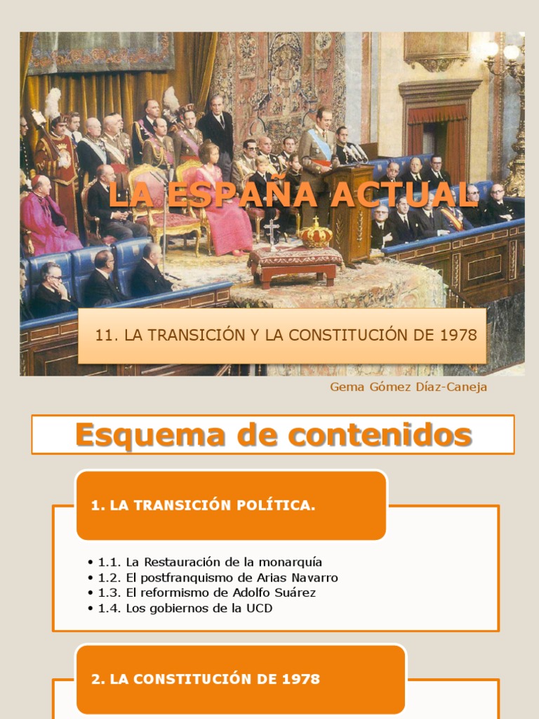 La Transición Pdf Gobierno De España Política De España