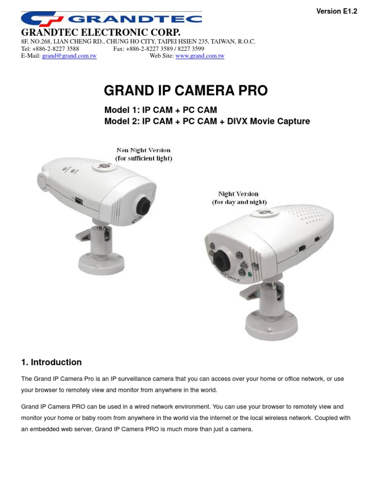 IP Camera Pro | Windows Xp | Windows Vista