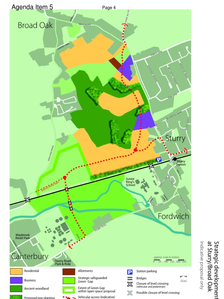 Local Plan - Sturry - Map | PDF