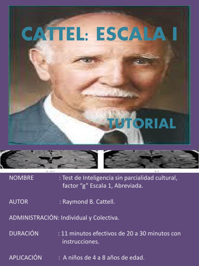 Manual Cattell G | PDF | Inteligencia | Aprendizaje