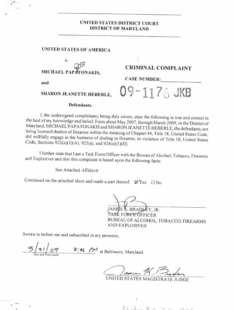 Maryland Firearms Trafficking Case | PDF | Baltimore Police Department ...