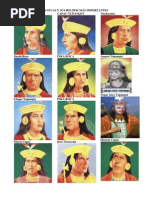 Los 14 Incas Que Gobernaron El Imperio Incaico | PDF | América del Sur | Perú