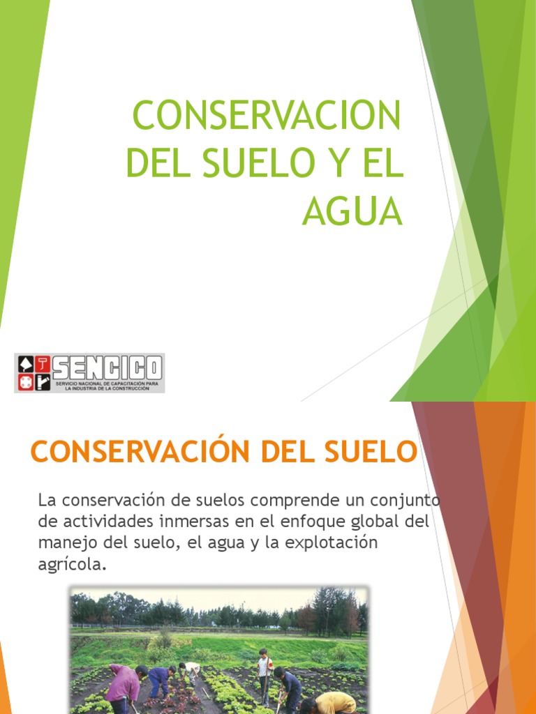 Conservacion de Los Suelos y El Agua | Suelo | Agua