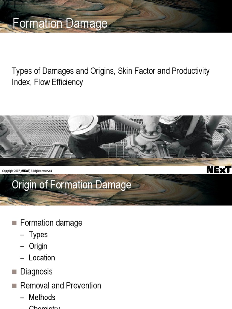 06 Formation Damage | Filtration | Permeability (Earth Sciences)