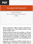 Sarramona, Jaume - Fundamentos de la Educación