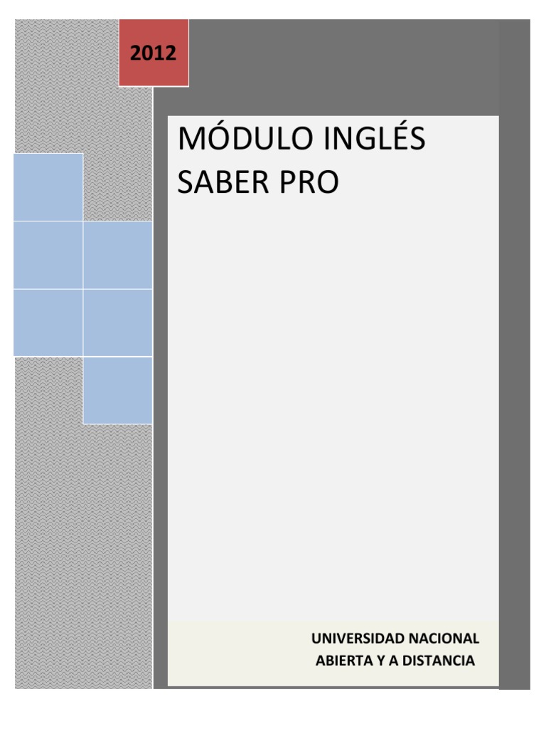 Modulo Ingles SABER PRO-1 | PDF | Conocimiento | Prueba (evaluación)