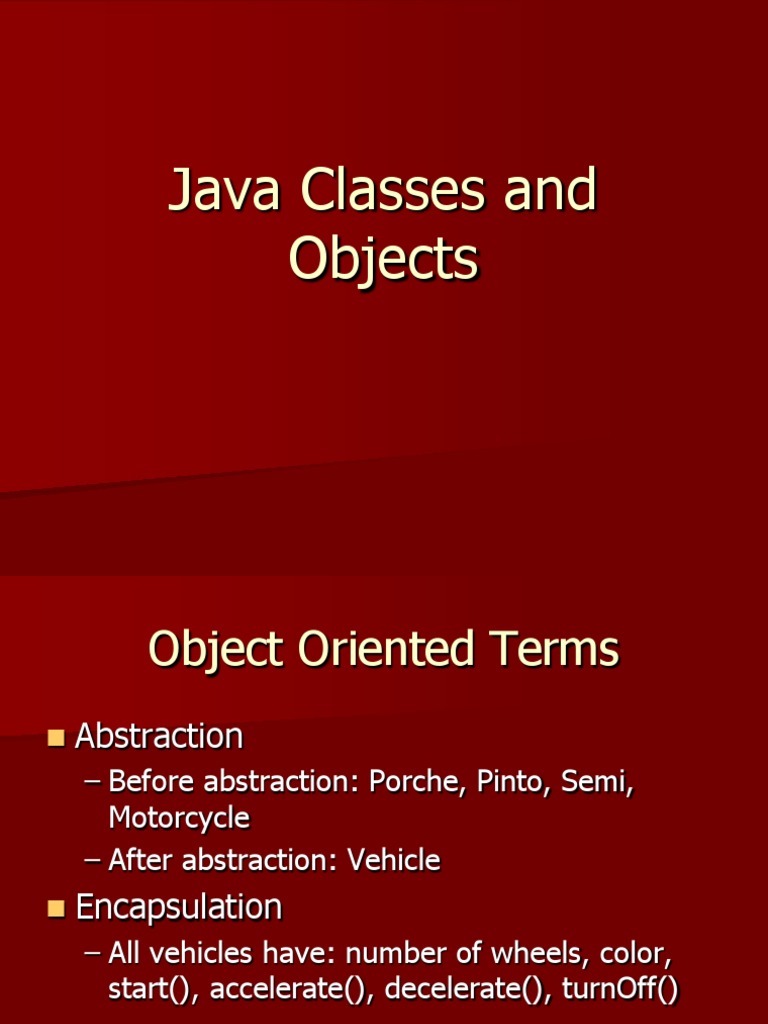 Java Week 6 Download Free Pdf Method Computer Programming Constructor Object Oriented