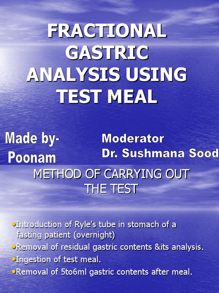 Gastric Analysis | Titration | Stomach