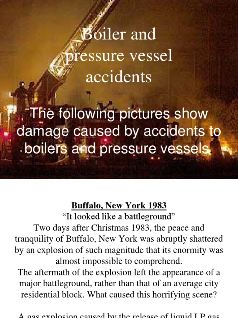 Boiler Safety Accidents | PDF | Explosion | Boiler