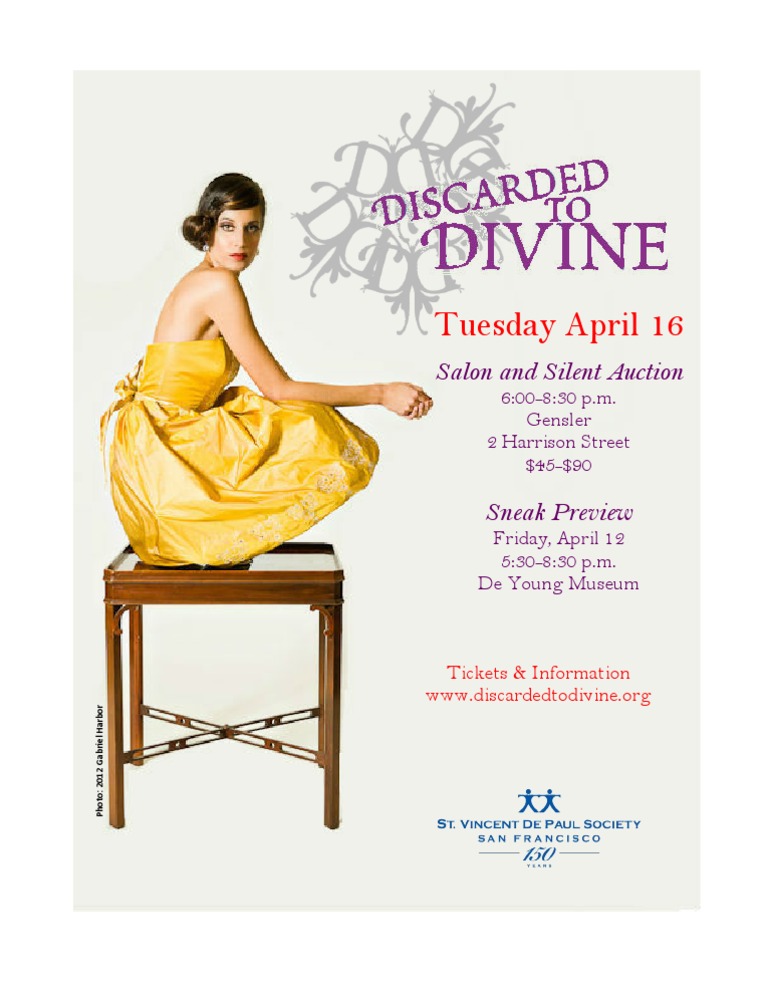 Discarded To Divine Flyer | PDF | Art