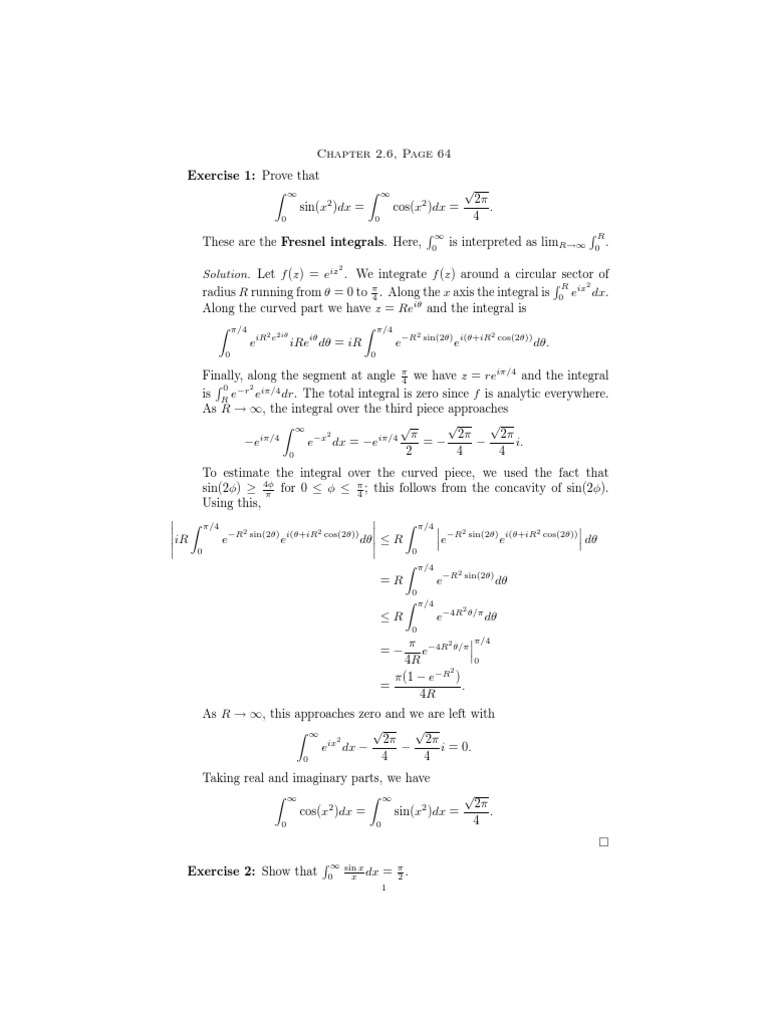 Stein and Shak Arch I Complex Analysis So LN | PDF | Sine ...