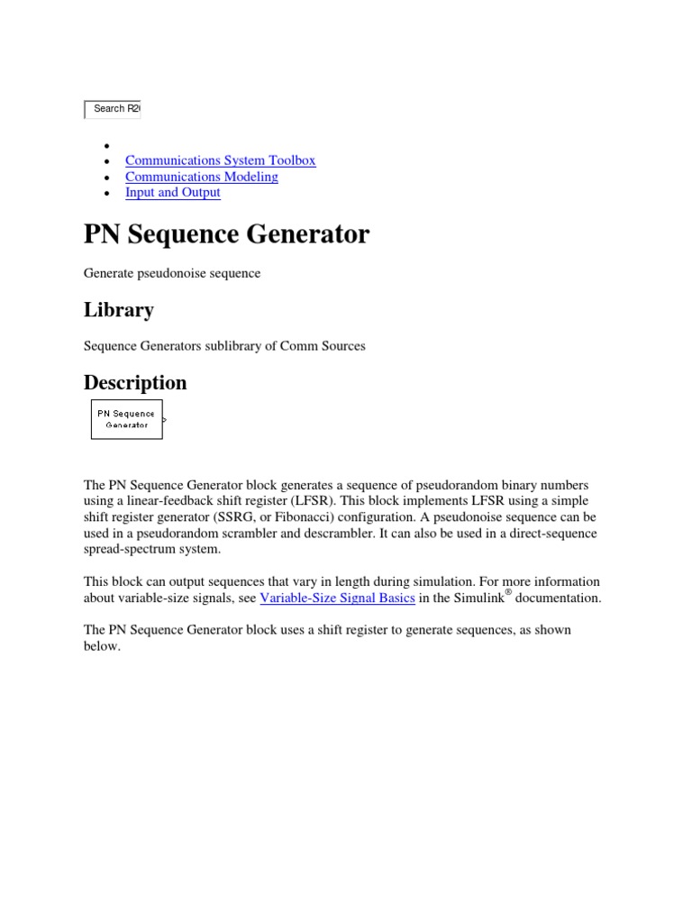 PN Sequence | PDF | Vector Space | Data Type