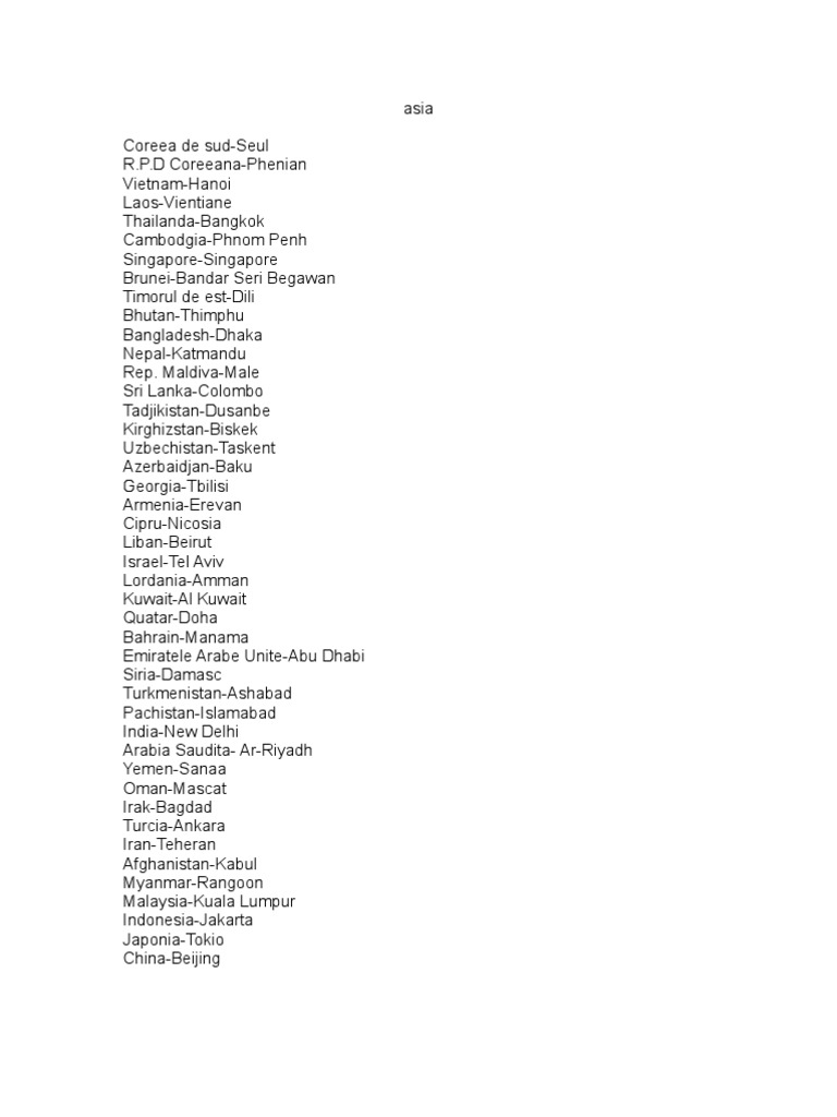 Tari Si Capitale | PDF