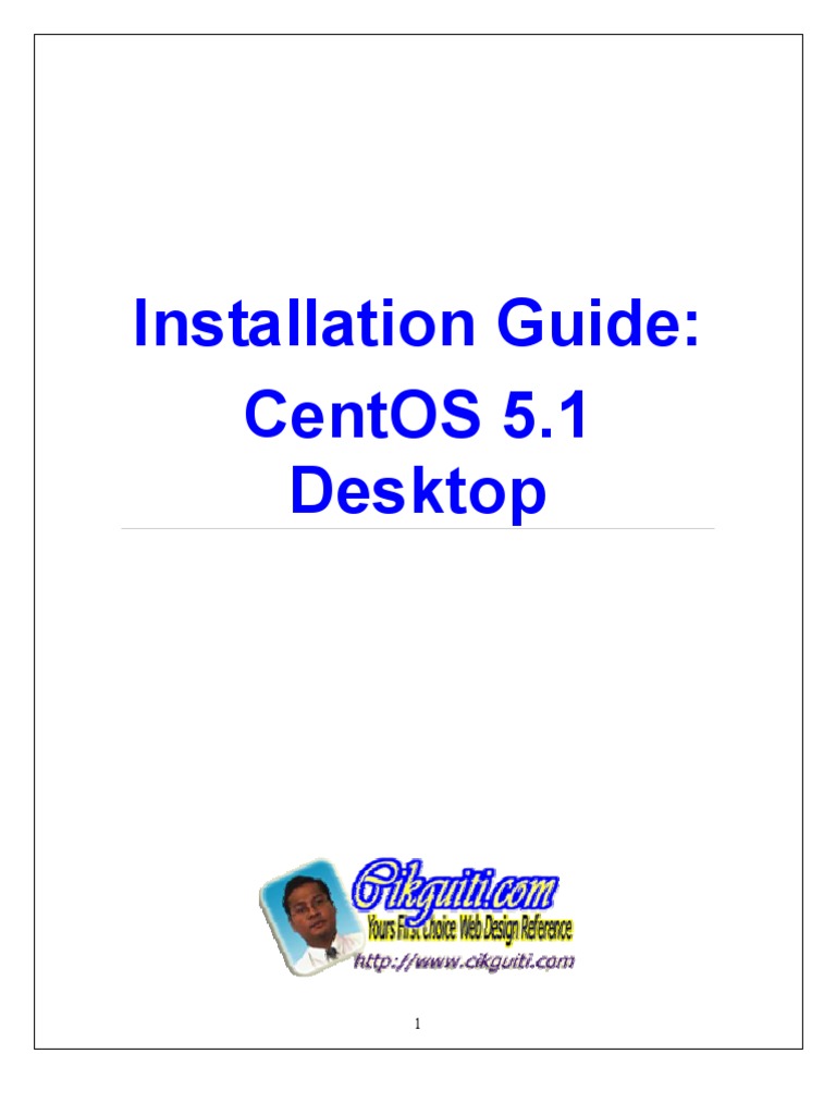 Installation Guide of CENTOS 5 | PDF | Installation (Computer Programs ...
