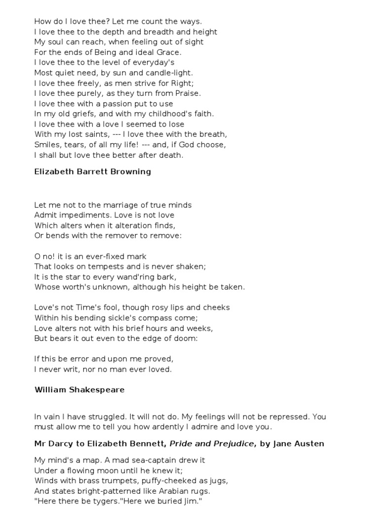 Poems From Chloë | PDF | Pride And Prejudice | Poetry