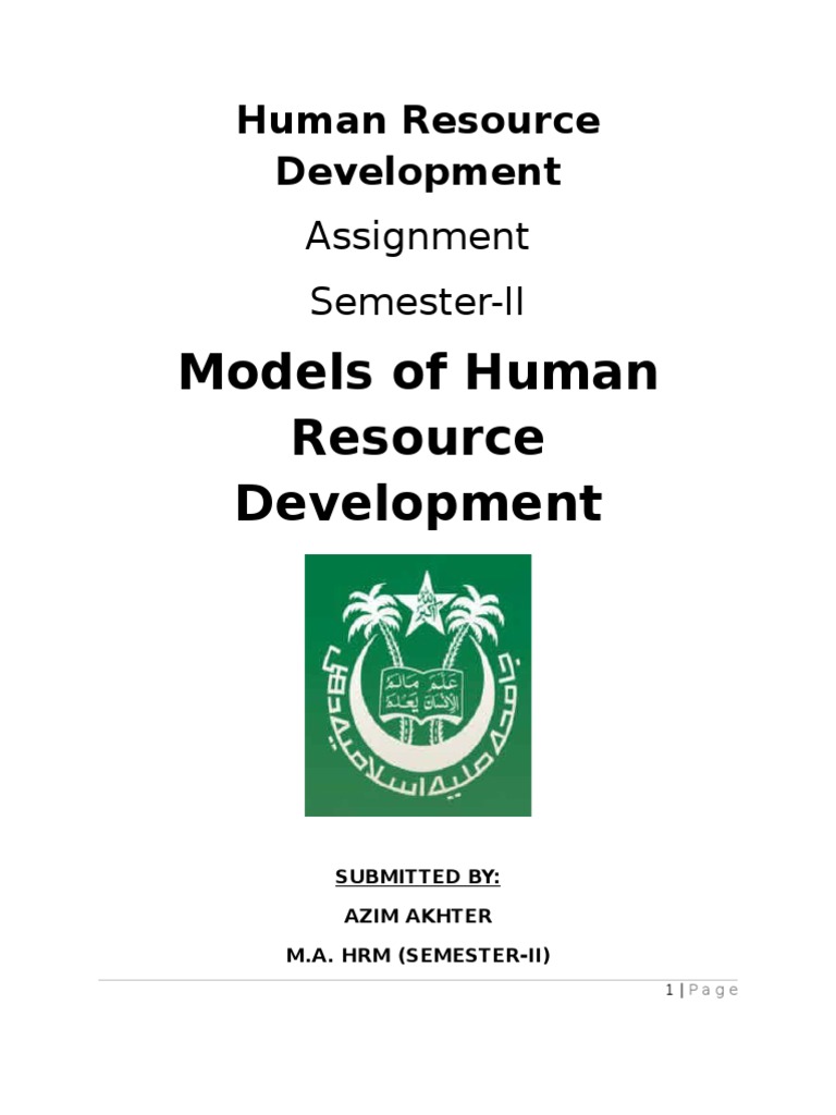 Human Resource Development | PDF | Employee Retention | Employment