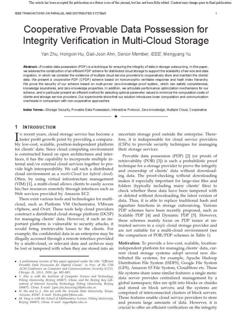 Base Paper | PDF | Apache Hadoop | Cloud Computing