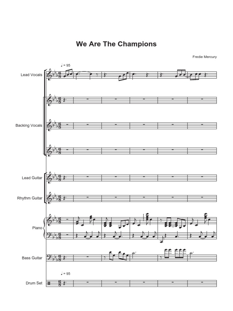We Are The Champions 1 A 6 | PDF | Language Arts & Discipline