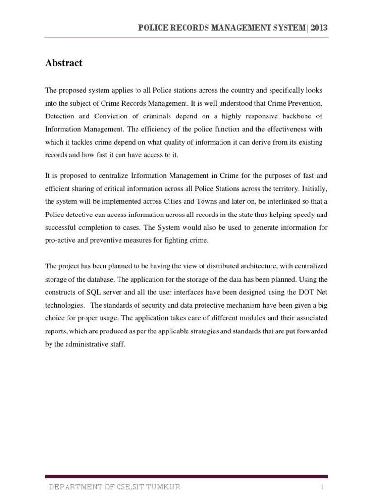 Police Management System | PDF | C (Programming Language) | C Sharp ...