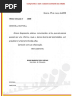 Modelo Declaração de Vaga | PDF