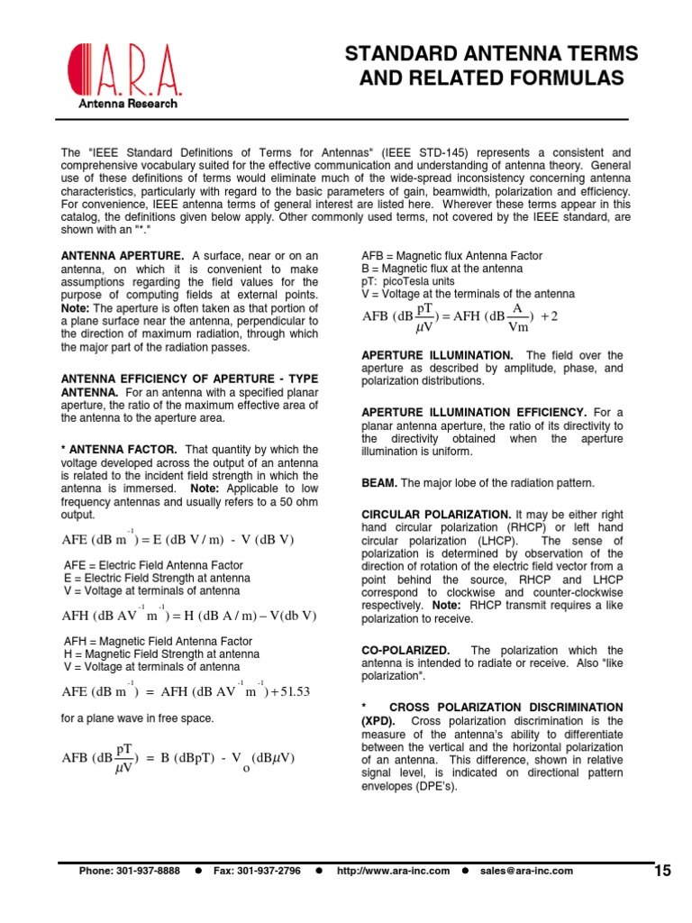 Emt Imp Formulas | PDF | Technology & Engineering