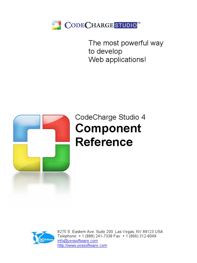 Component Reference | PDF | File Format | Active Server Pages