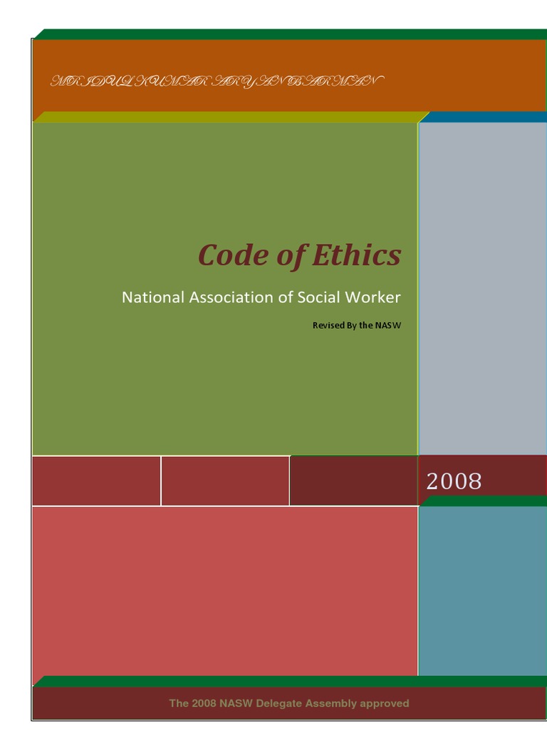 NASW Code of Ethics Overview 2008 | PDF | Confidentiality | Social Work