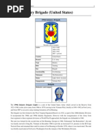 165th Infantry Brigade Overview | PDF | Defense Policy | Military ...