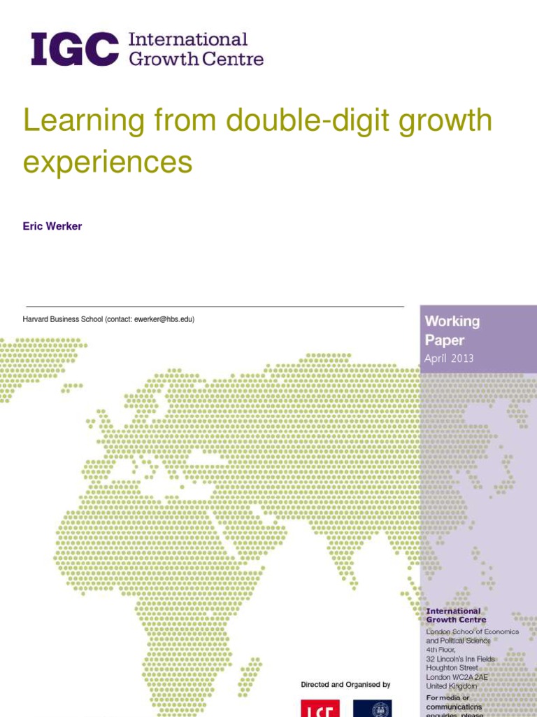 Economic Growth Lessons for Liberia | PDF